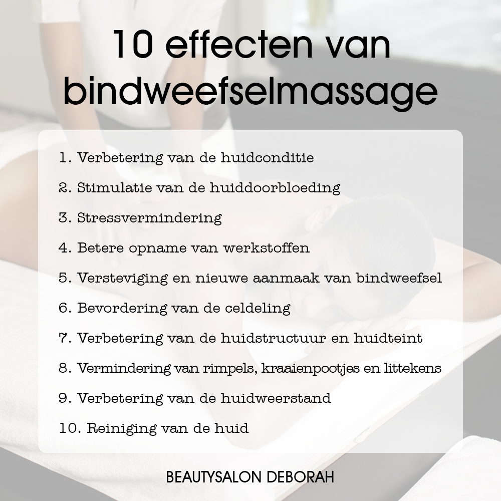 Bindweefselmassage gezicht :: Beautysalon Deborah